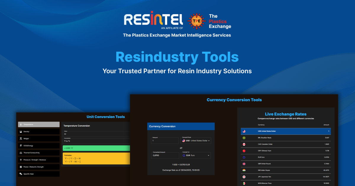 Industry Tools | Resintel